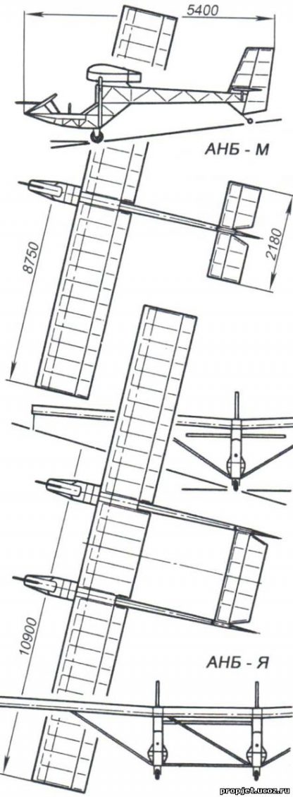 ANB-M PART103 SAILPLANE – PLANS FOR HOMEBUILD – FULL METAL PRIMARY ...