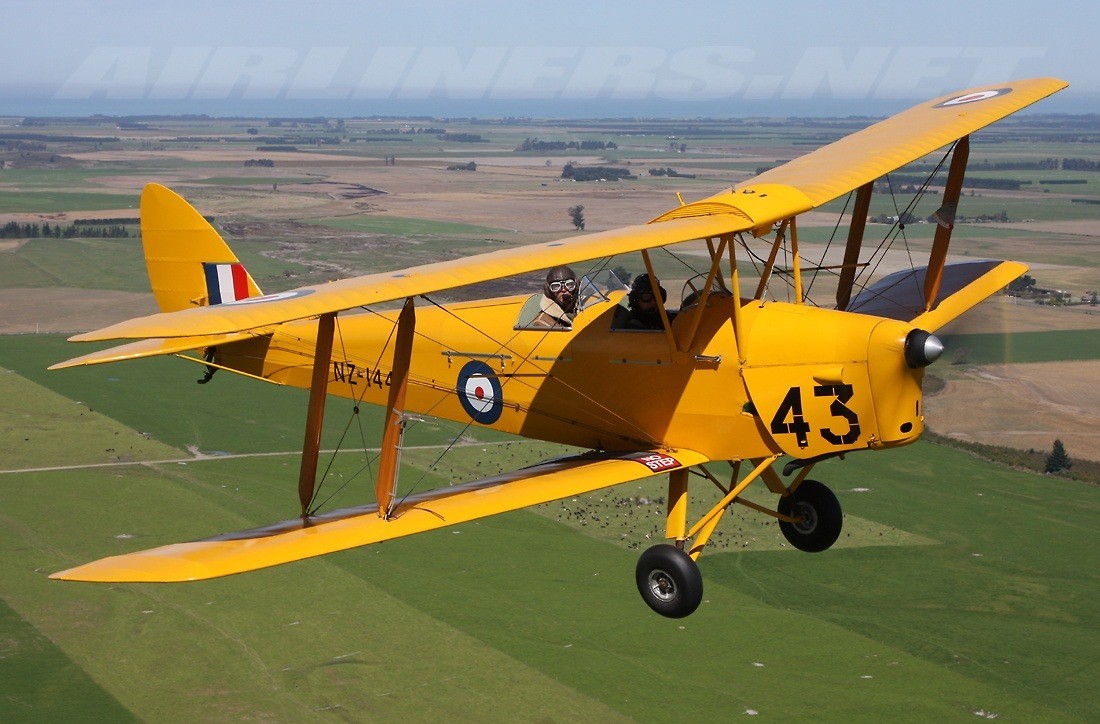 DE HAVILLAND DH.82 TIGER MOTH – PLANS AND INFORMATION SET FOR HOMEBUILD ...