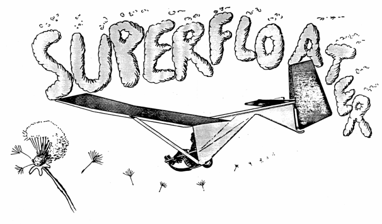 SUPER FLOATER – PART103 ULTRALIGHT SAILPLANE PLANS FOR HOMEBUILD SIMPLE ...