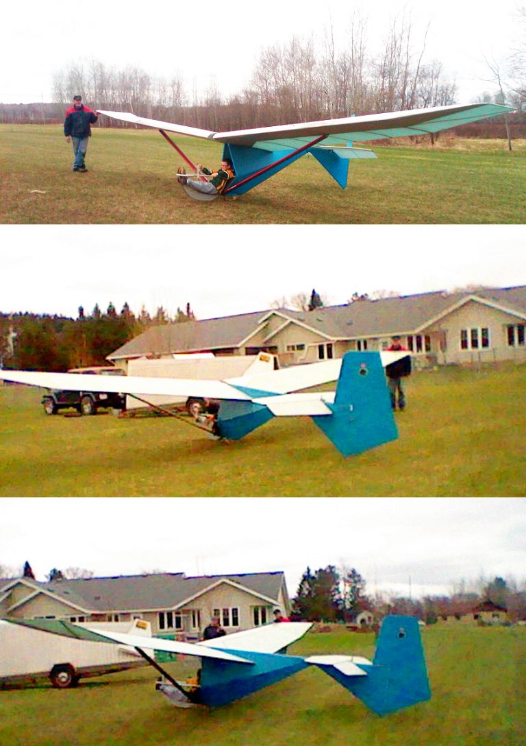 SUPER FLOATER – PART103 ULTRALIGHT SAILPLANE PLANS FOR HOMEBUILD SIMPLE ...