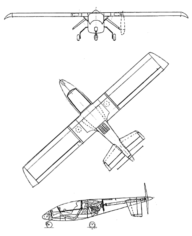 MINI-IMP TAYLOR AEROCAR – PLANS AND INFORMATION SET FOR HOMEBUILD ONE ...