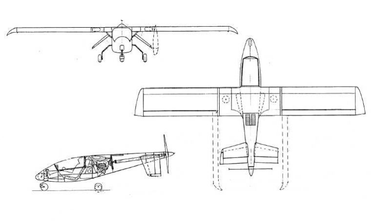 Mini Imp Taylor Aerocar Plans And Information Set For Homebuild One Seat Very High Speed