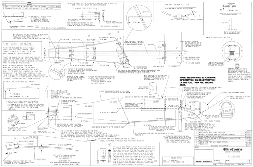 HUMMEL ULTRACRUISER - PLANS AND INFORMATION PACK FOR HOMEBUILD WV ONE ...